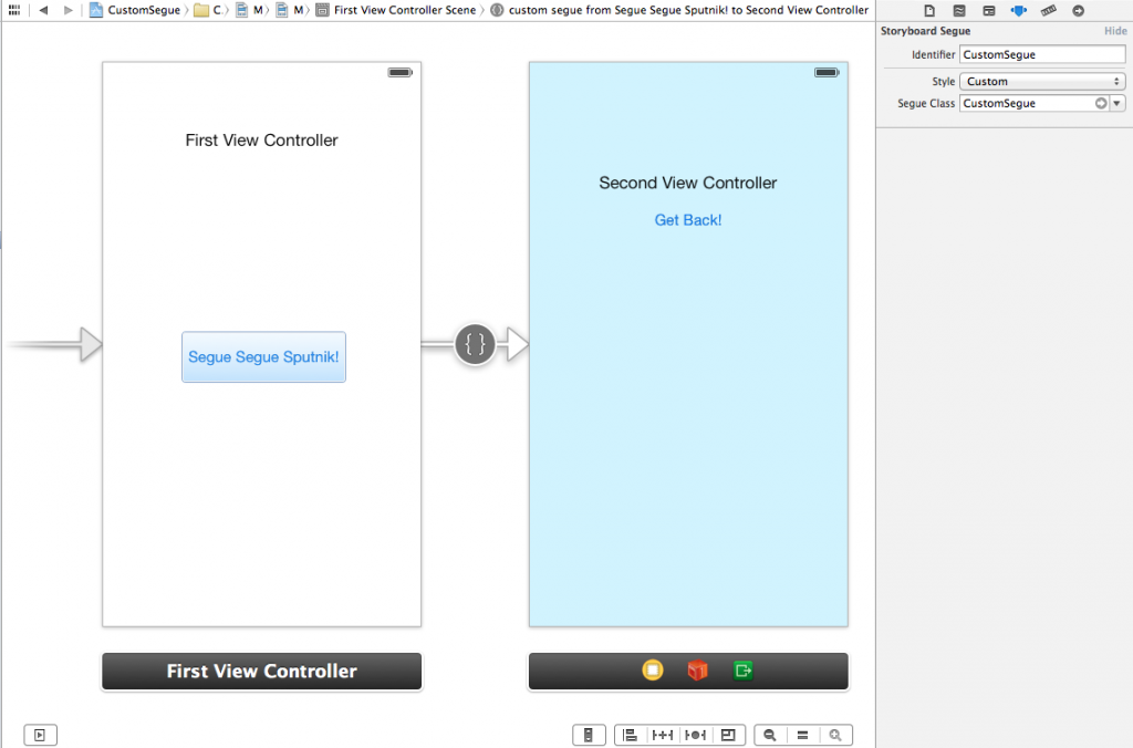 Creating Animated Custom and Unwind Segues in iOS – dada beatnik